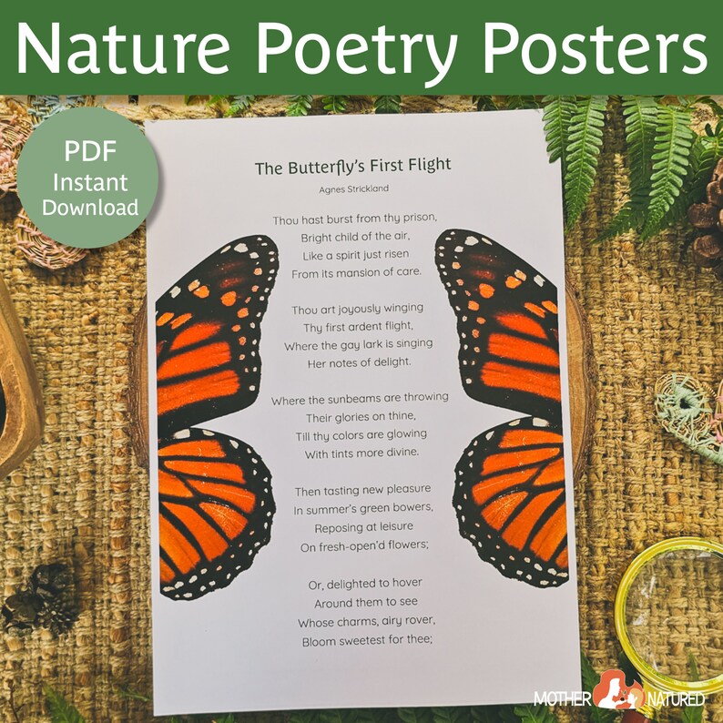 Nature Poetry Posters Nature Poetry Prints Nature Poetry - Etsy