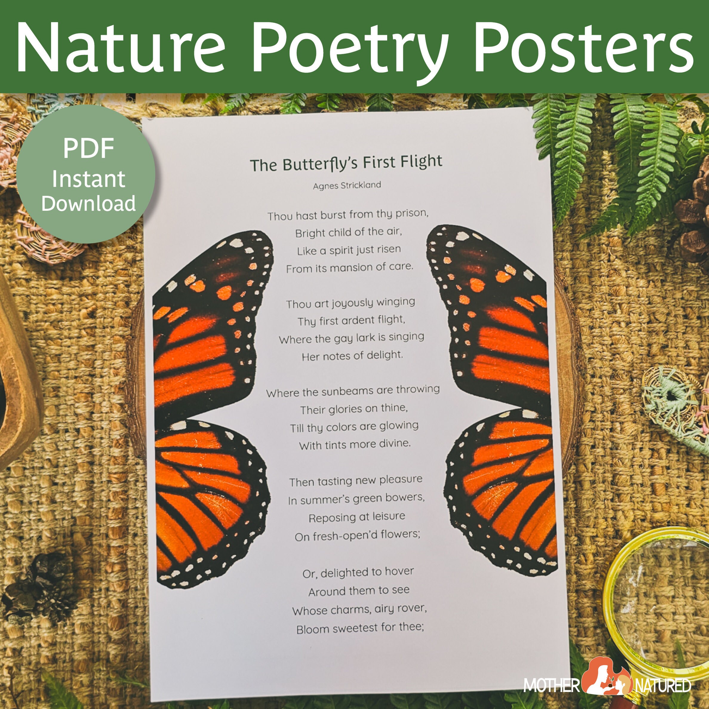 Nature Poetry Posters Nature Poetry Prints Nature Poetry - Etsy