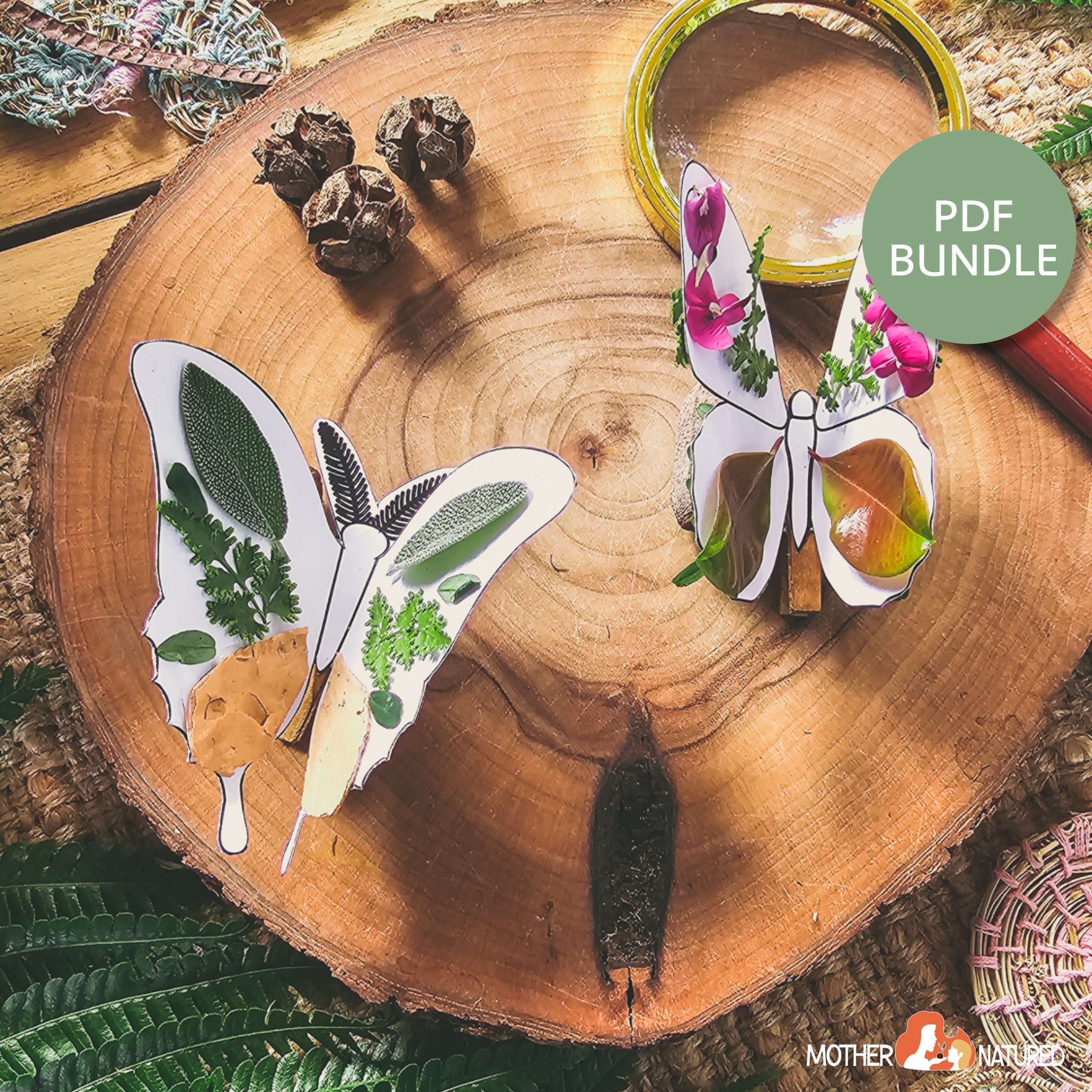 Flapping Butterfly & Moth Craft Butterfly Craft Moth Craft Nature Craft ...