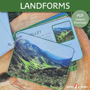 Landforms Booklet | Landforms Worksheet | Landforms Printable ...