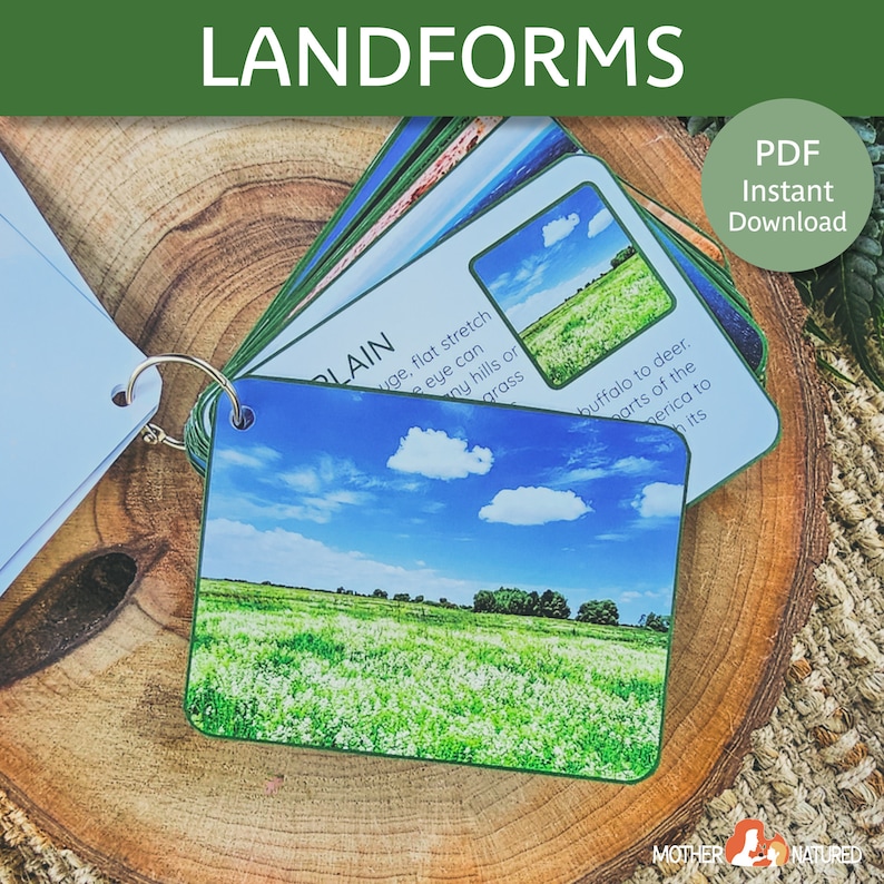 Landforms Booklet | Landforms Worksheet | Landforms Printable ...