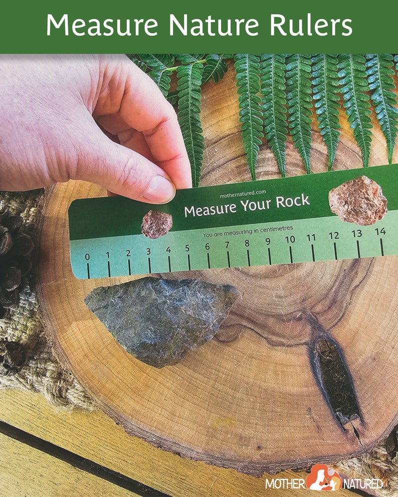 Measure Nature Rulers Outdoor Play Printables Nature Math - Etsy Australia