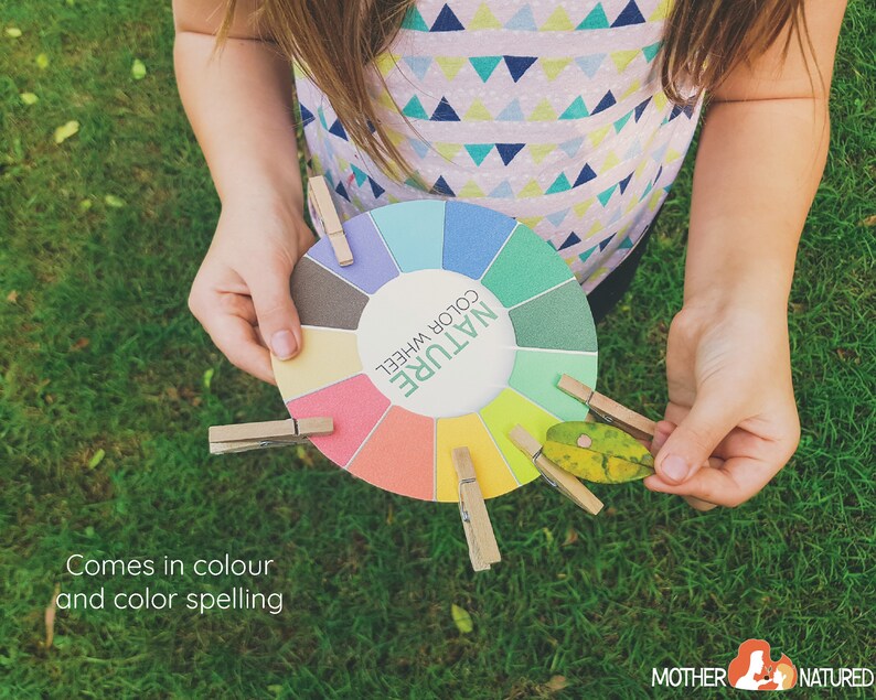 Nature COLOUR Wheel Nature COLOR Wheel Nature Play | Etsy