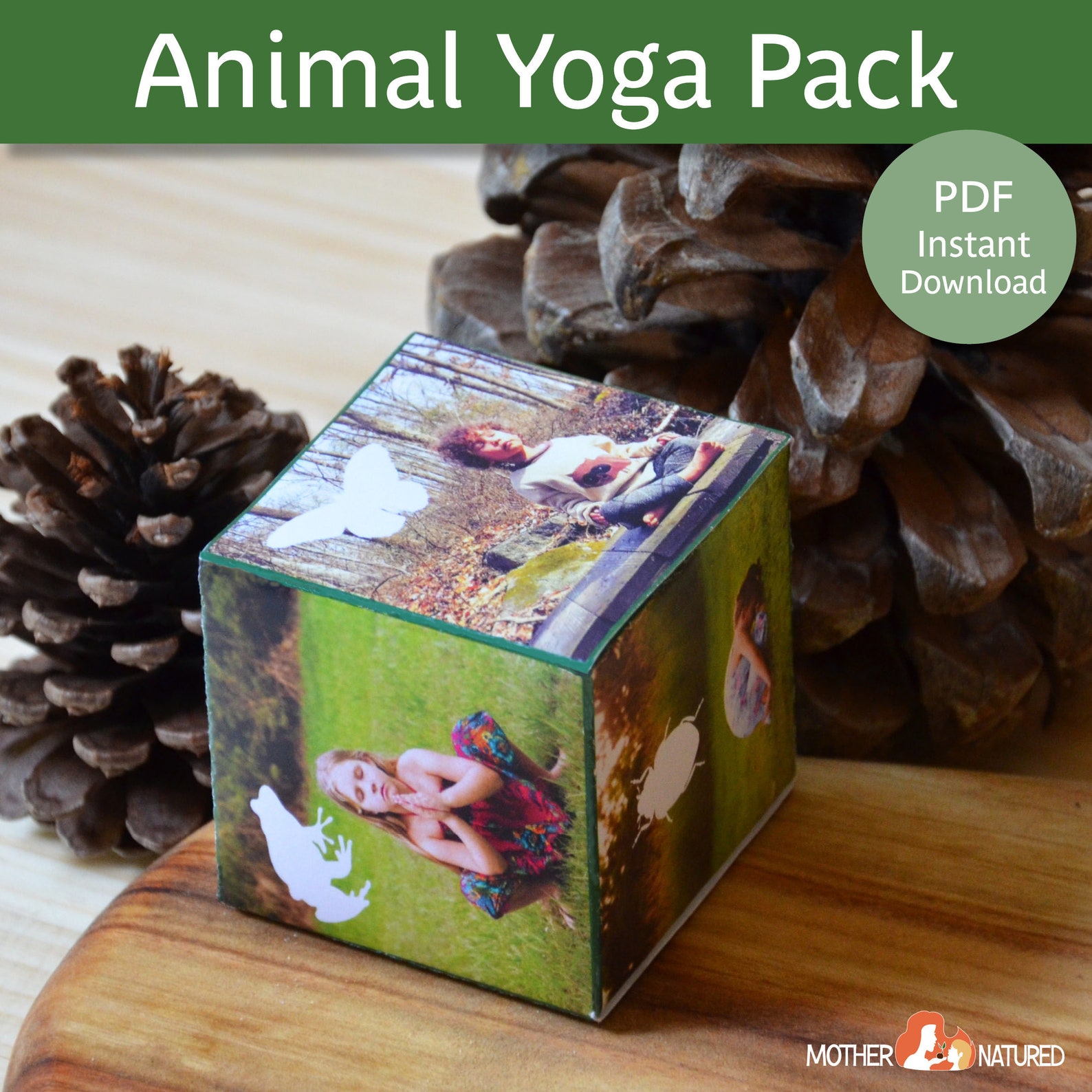 ANIMAL YOGA Cards Animal Yoga Posters Animal Yoga Digital Download ...