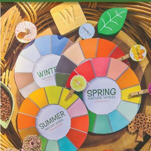SEASONAL COLOR HUNT | Seasonal Nature Color Wheels | Spring Hunt ...