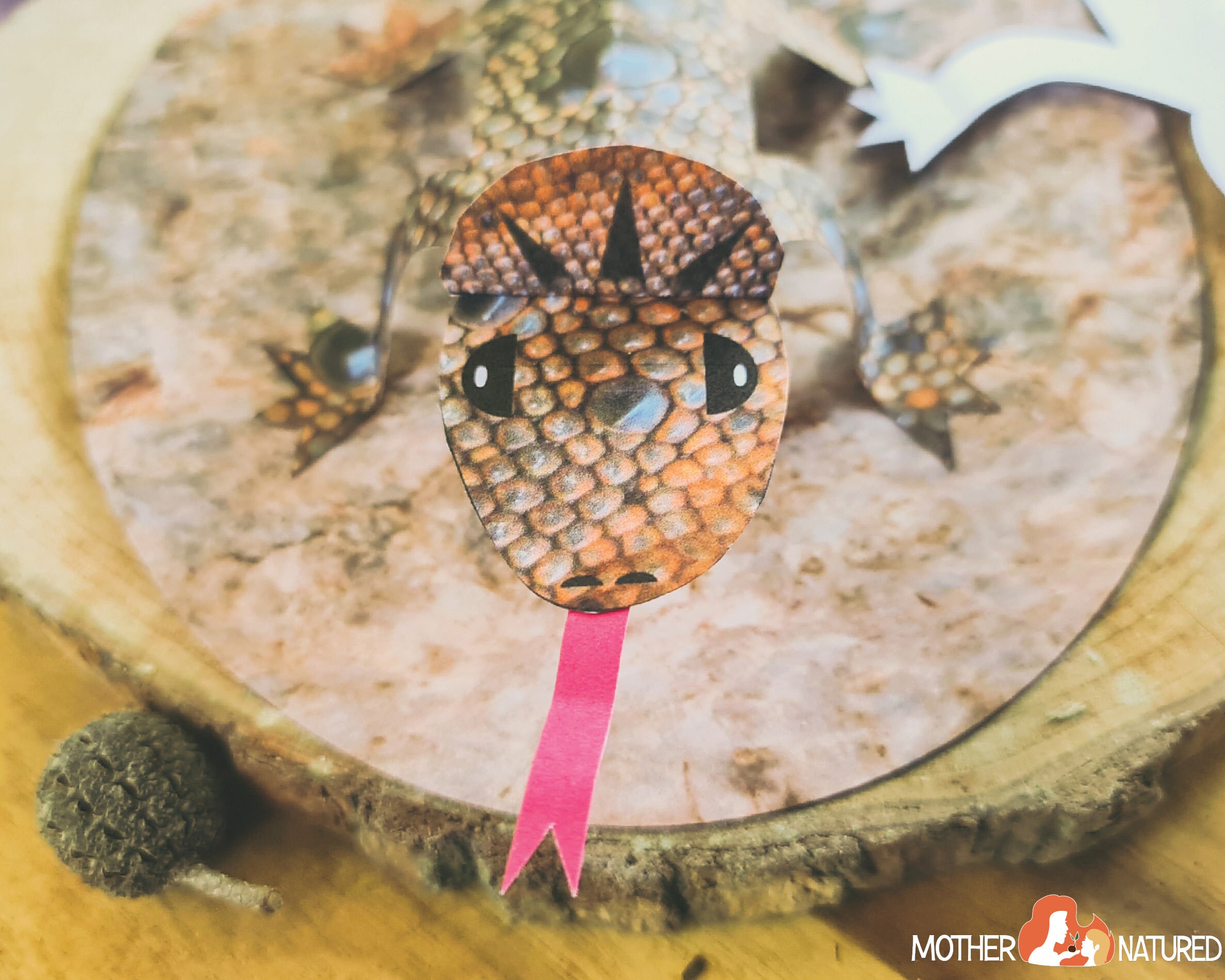 3D Lizard Craft Lizard Activity Lizard Craft for Kids - Etsy