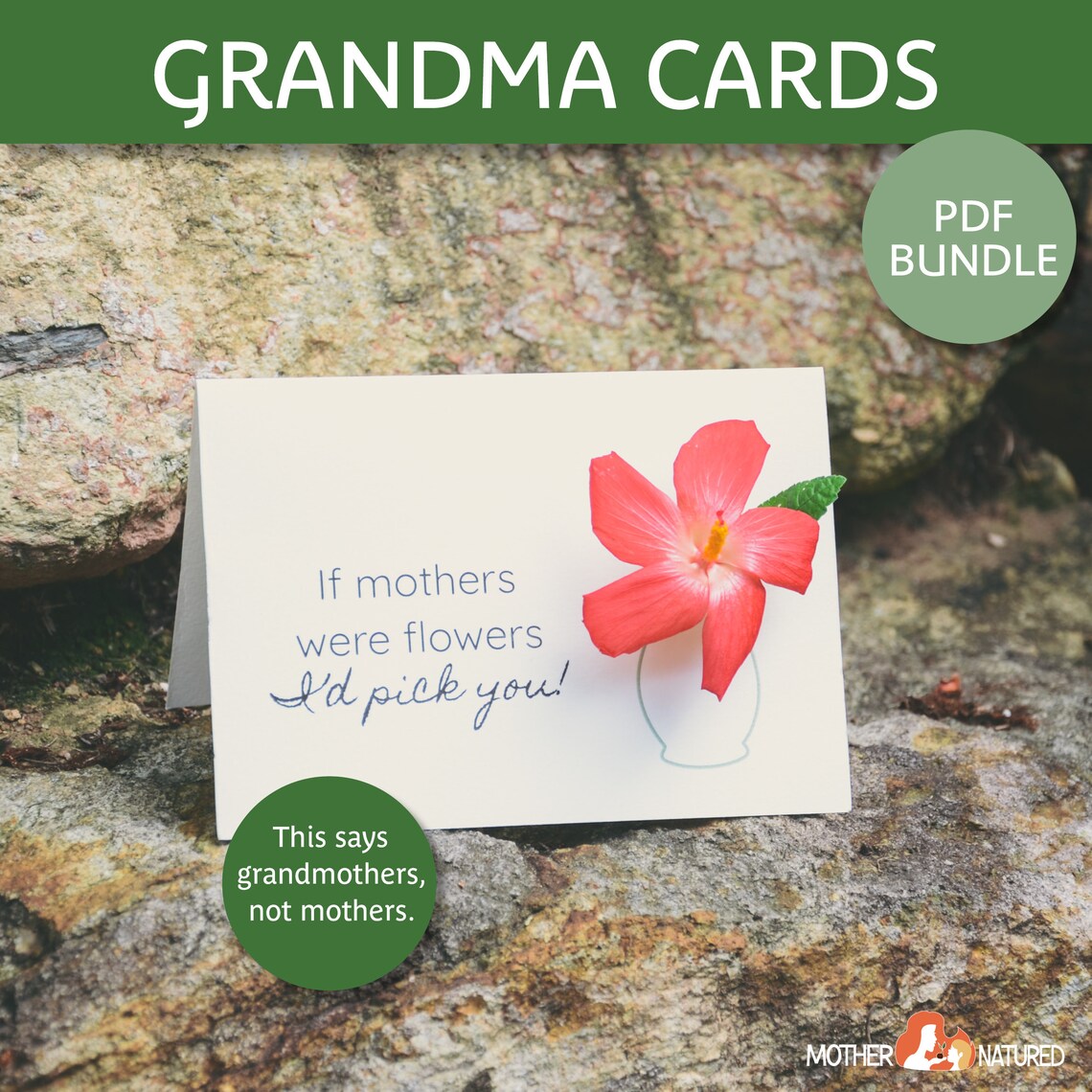 GRANDMOTHER CARDS | Grandma Cards | Grandma Craft | Montessori ...