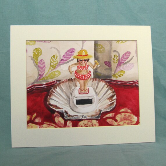 Art & Collectibles Venus original watercolour Watercolor etna.com.pe