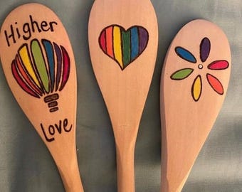 Personalized Teaspoons Birthday Party Favors Colorful Flatware ...