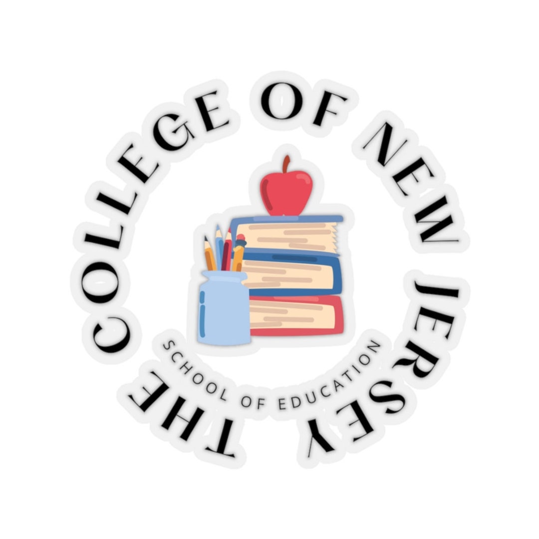 TCNJ School of Education Kiss-cut Stickers - Etsy