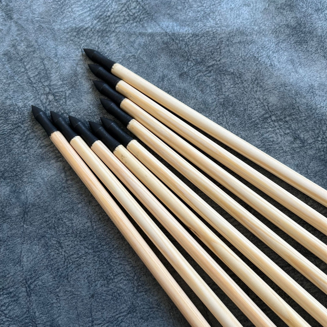 Traditional Wooden Target Arrow - Wooden Nock Design - 12 PCS / Ottoman ...