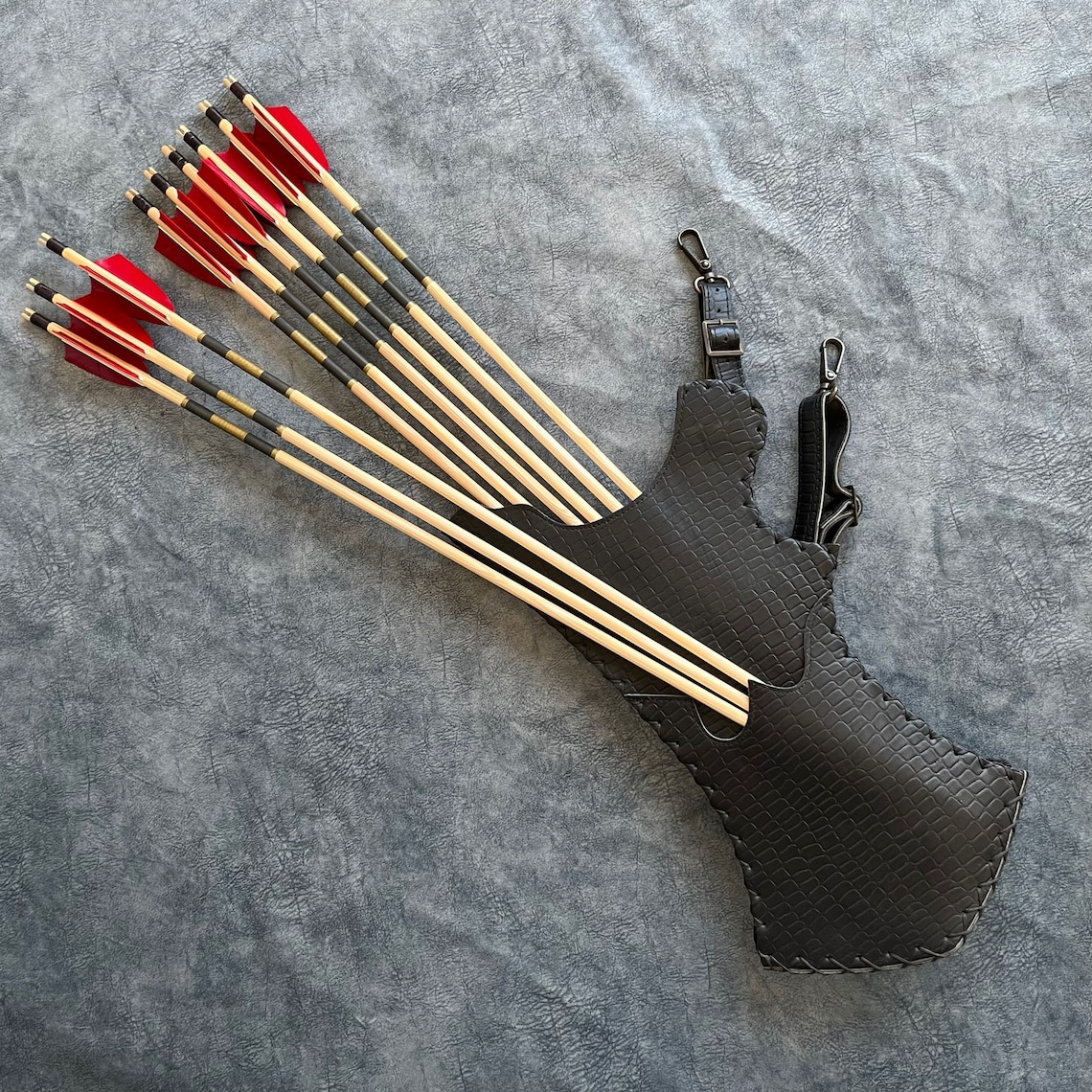 Traditional Wooden Target Arrow - Wooden Nock Design - 12 PCS / Ottoman ...