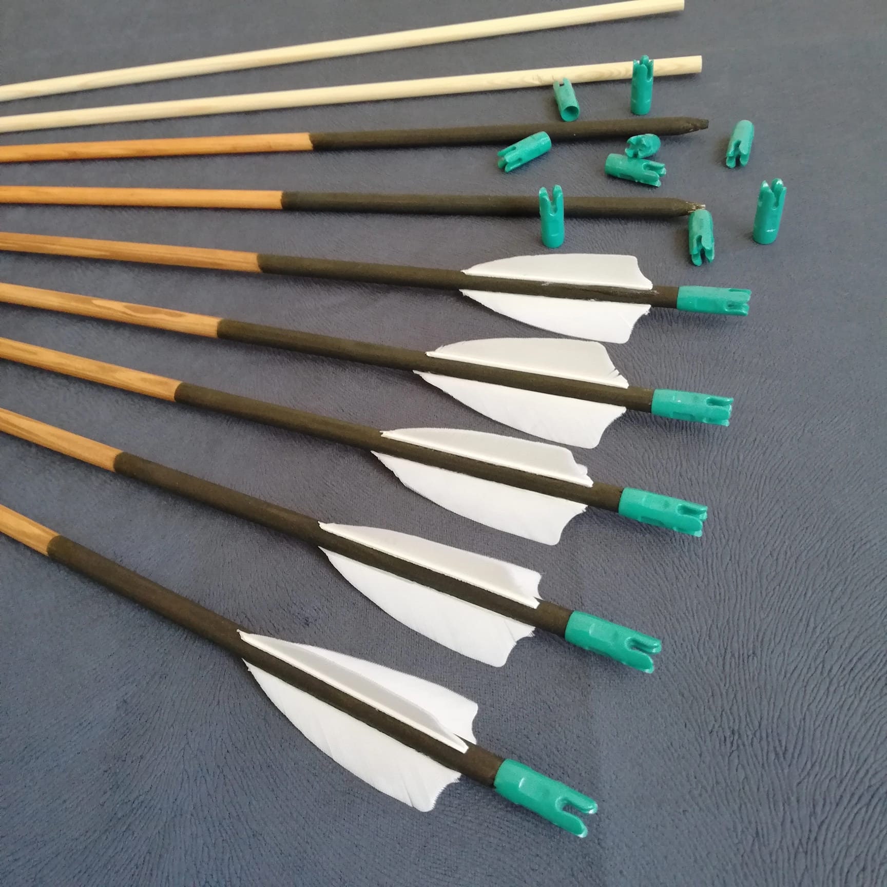 Handmade for Wooden Arrow Nock 100 Pcs - Shapely Form - Traditional ...
