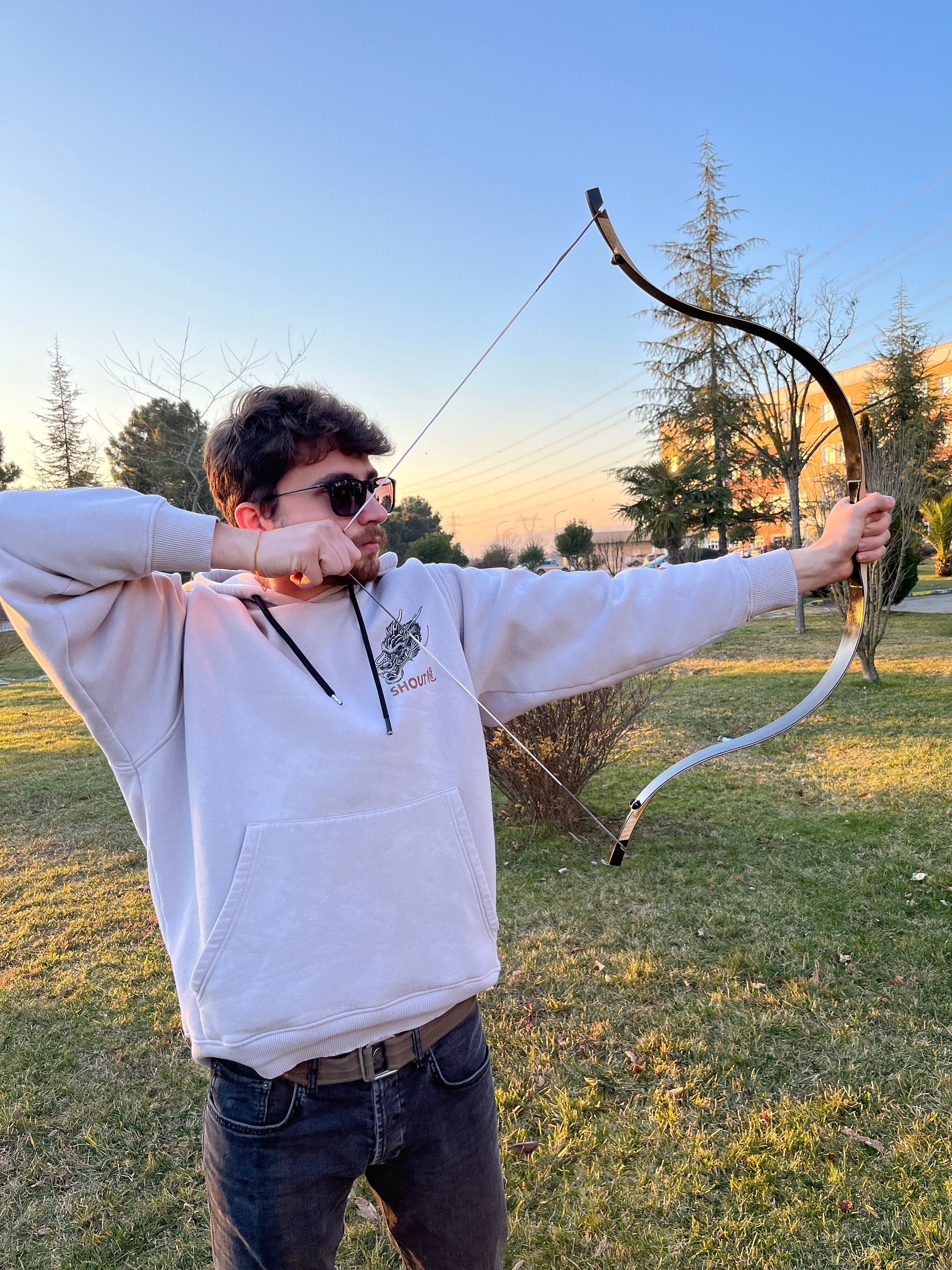Traditional Recurve Bow Begginner Bow Young and Kids Bow Turkish ...