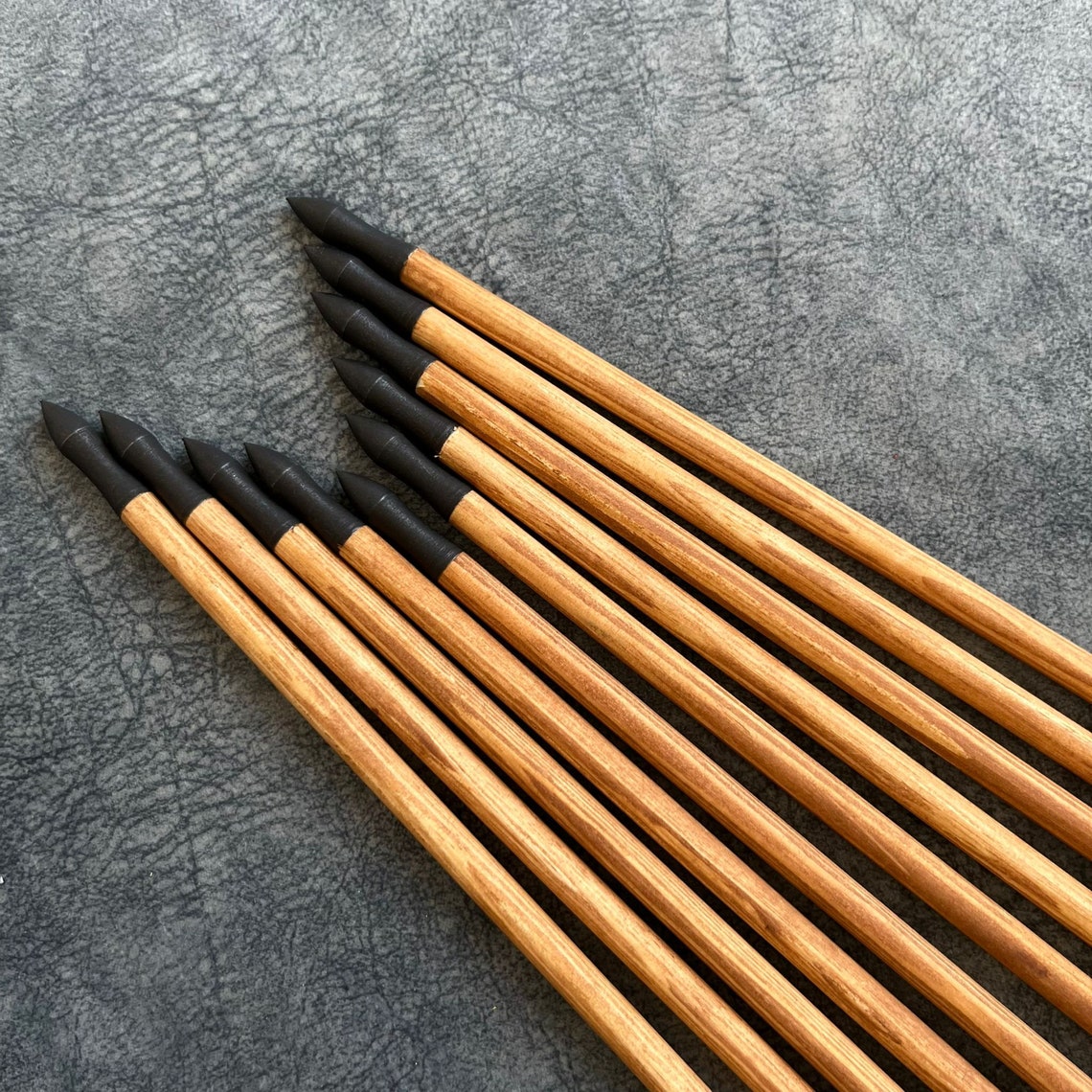 Traditional Wooden Target Arrow Purple Design 12 PCS / - Etsy