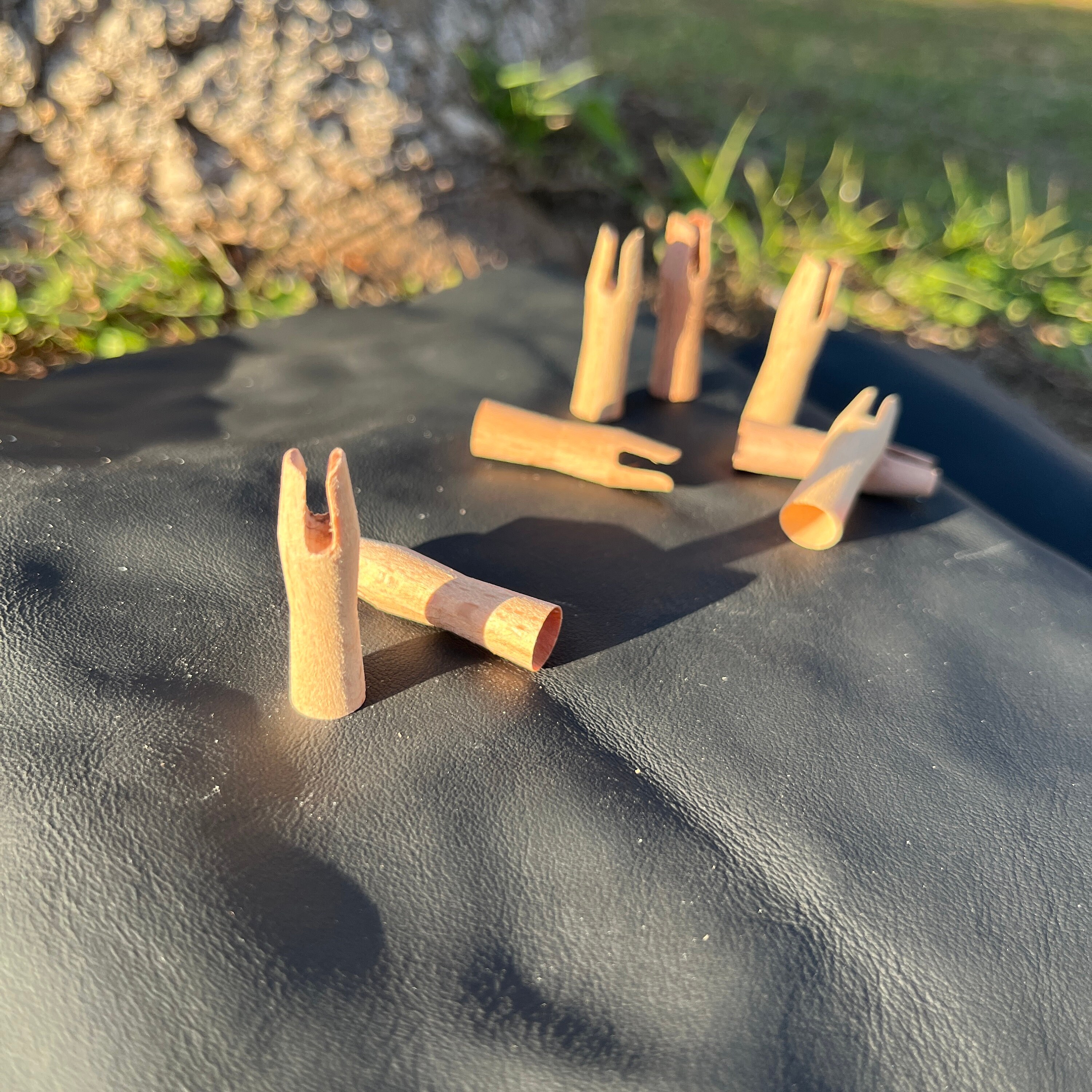 Handmade Wooden Arrow Nock 100 Pcs - Shapely Form - Traditional Ottoman ...