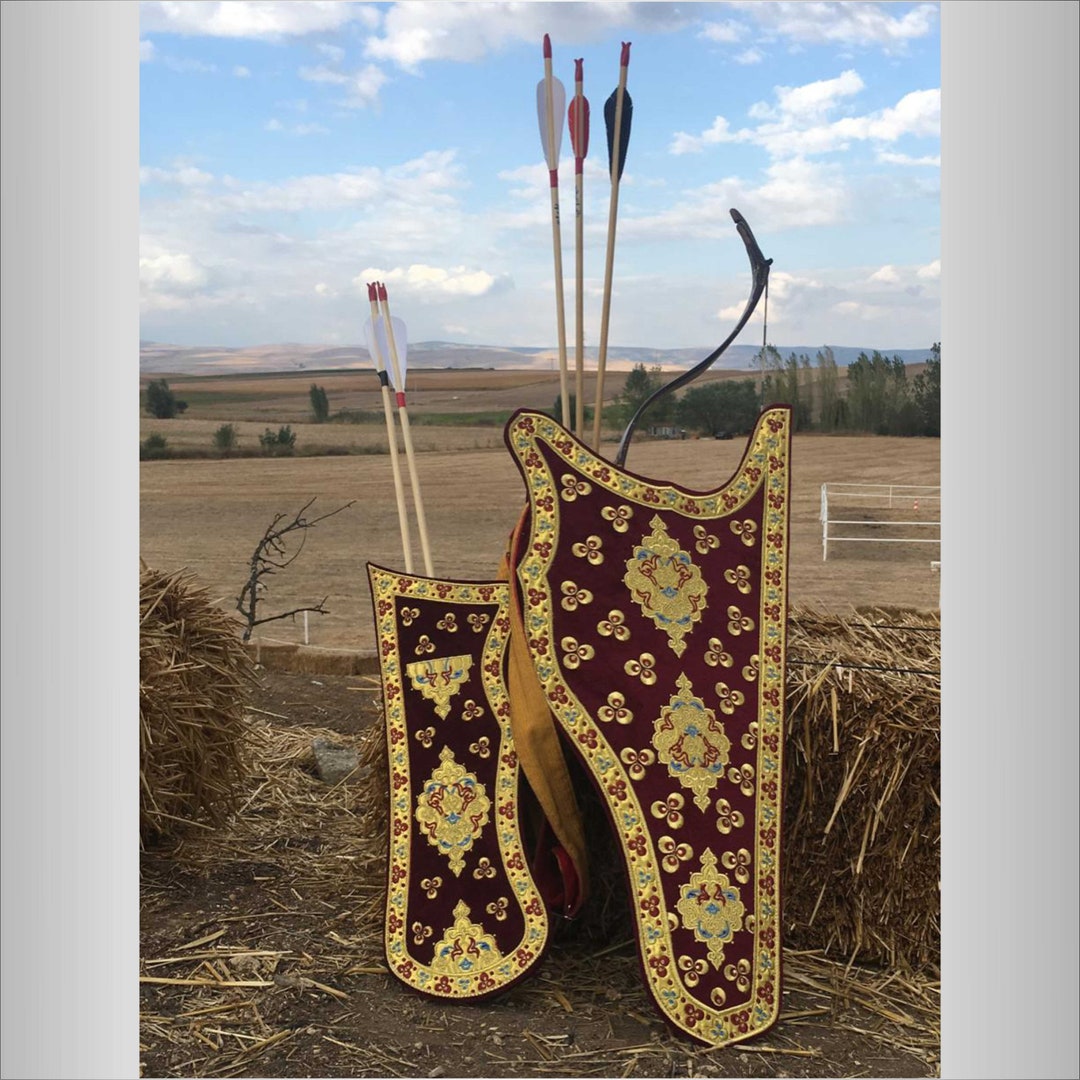 Archery Quiver and Bowcase/turkish Traditional Horseback Archery ...