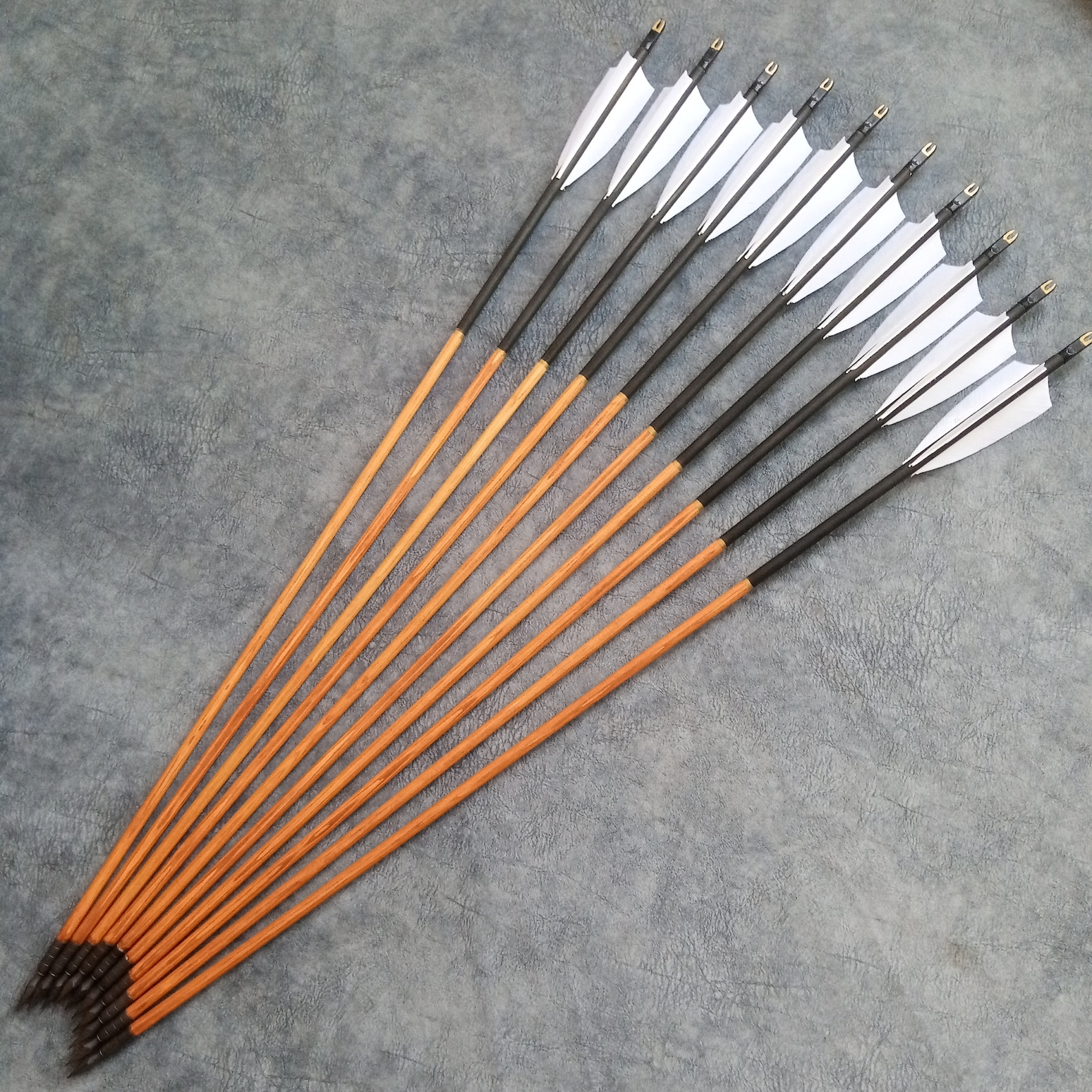 Traditional Wooden Hunting Arrow - Medieval Design - 6 PCS / Ottoman ...