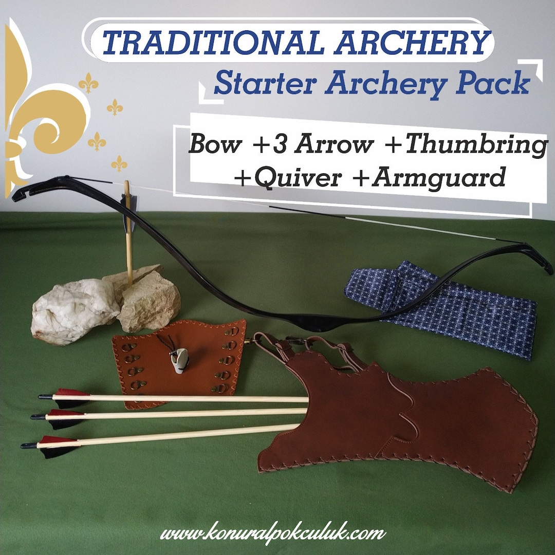 Starter Archery Pack - Turkish/ottoman Bow - Traditional Archery ...