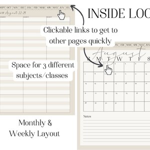 Digital Teacher Planner 2022-2023 - Etsy