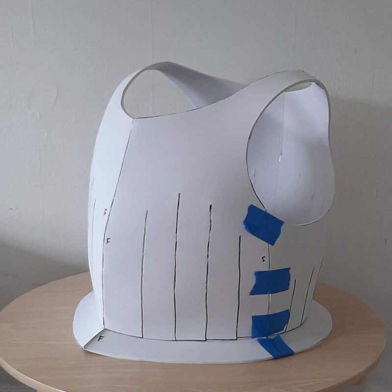 Cardboard Knight Armor Templates - Etsy
