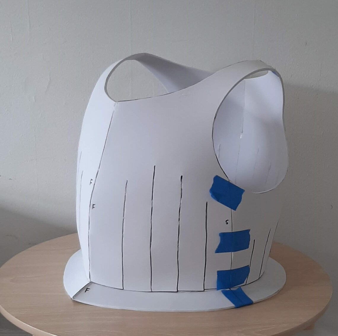 Basic Cuirass Cosplay Template Pattern - Etsy