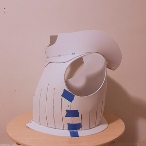 Basic Cuirass Cosplay Template Pattern - Etsy