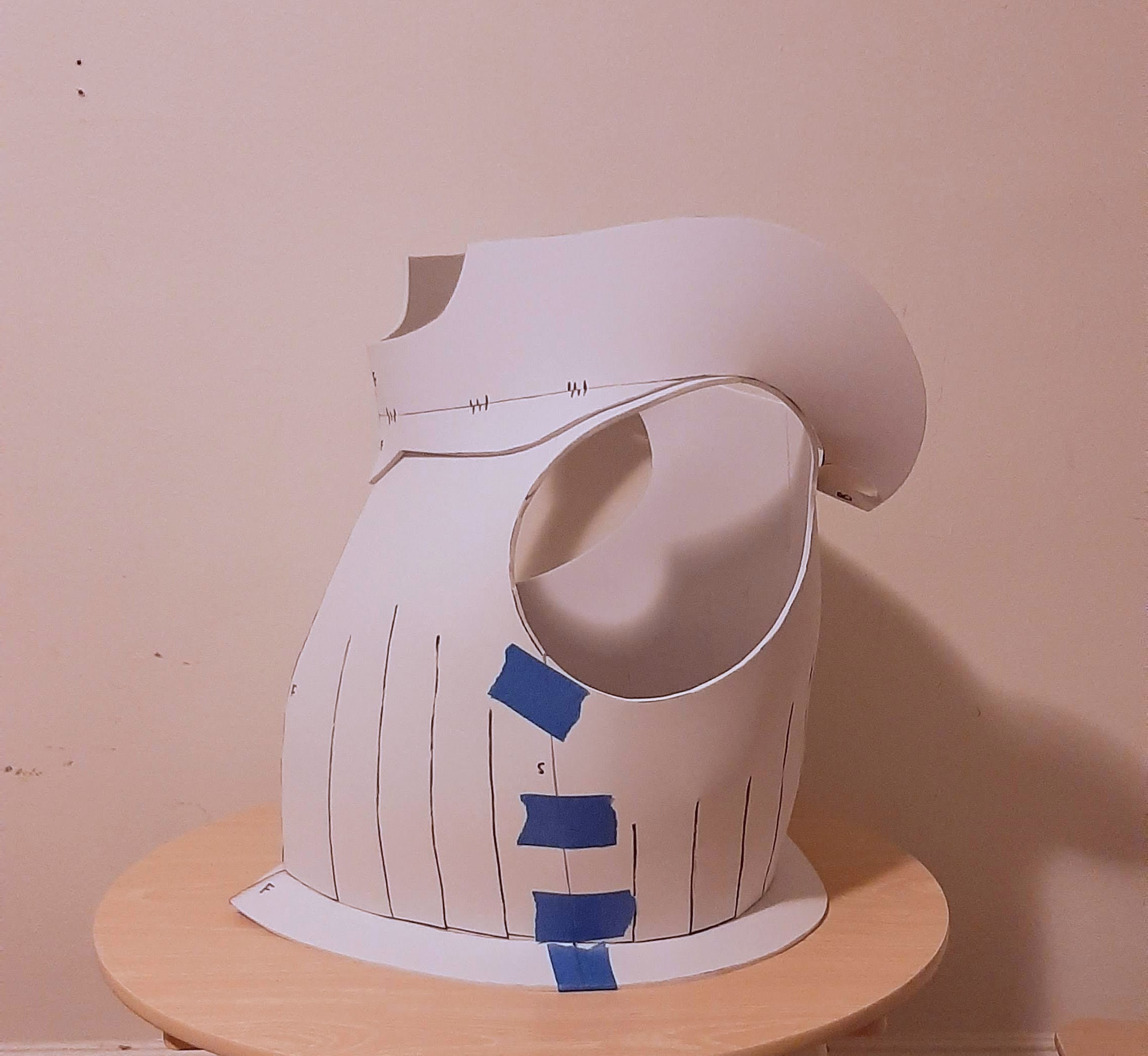 Basic Cuirass Cosplay Template Pattern - Etsy