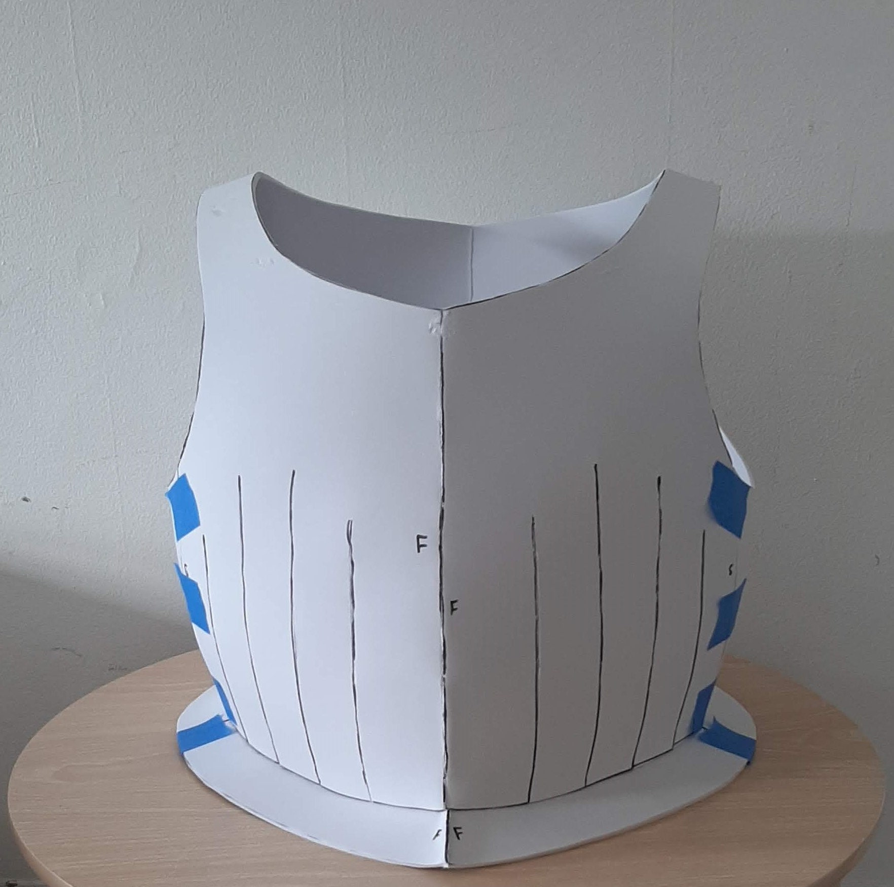 Basic Cuirass Cosplay Template Pattern - Etsy