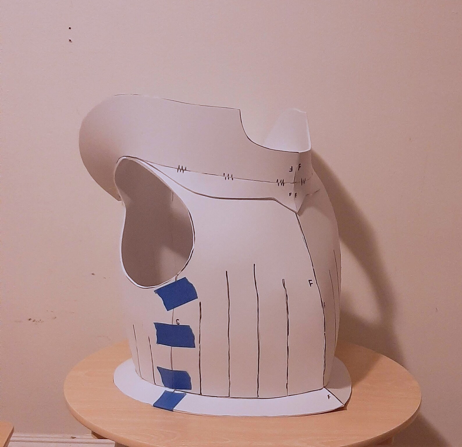 Basic Cuirass Cosplay Template Pattern - Etsy