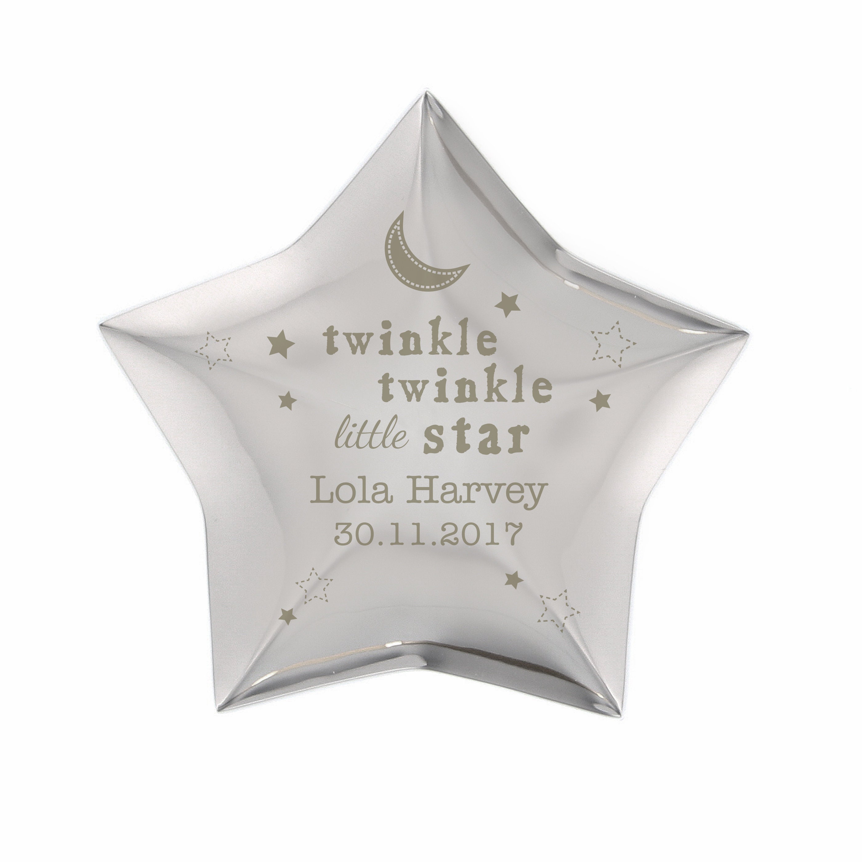 Twinkle Twinkle Little Star Personalised Trinket Box 1st - Etsy UK