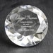 ANY OCCASION / MESSAGE Diamond Personalised Paperweight - 18TH - 21ST ...