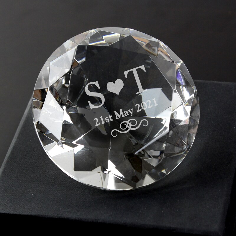 Crystal Paperweight - Etsy UK
