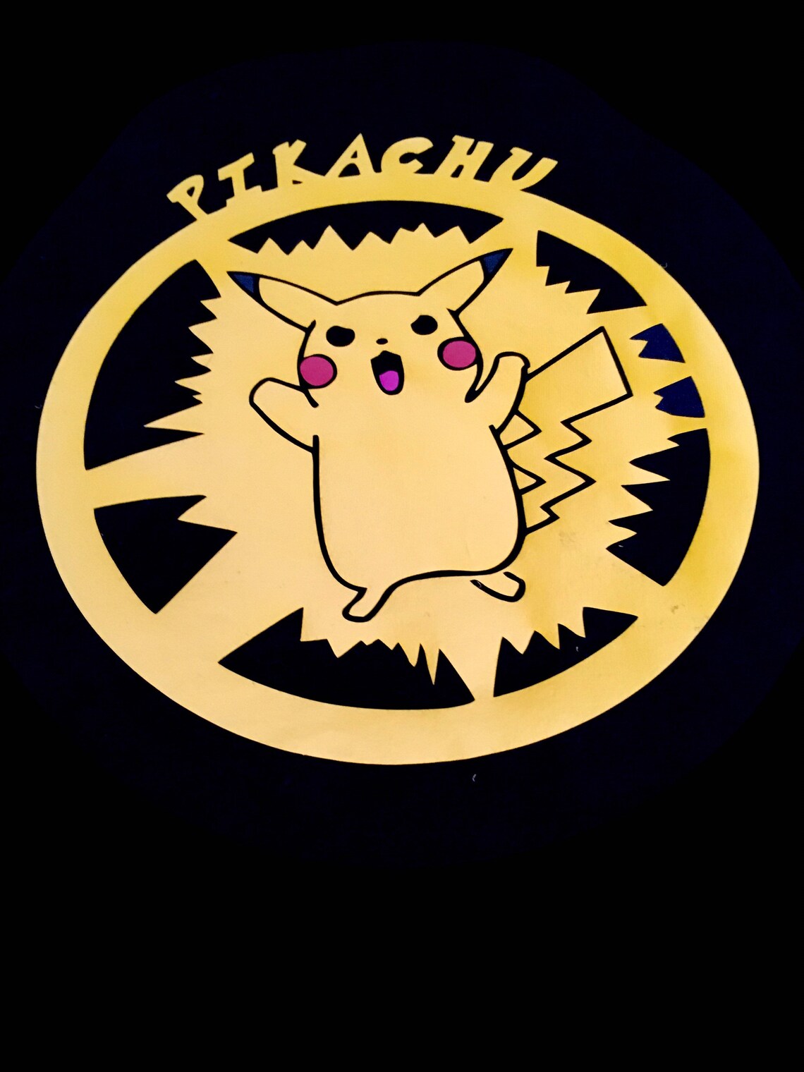 Pikachu Dxf, Svg, Png, Pdf File Clean Cut File for Cnc Plasma, 2d Cnc ...