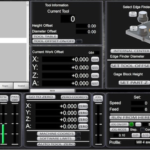 Mach3 Mill New Screenset - Etsy