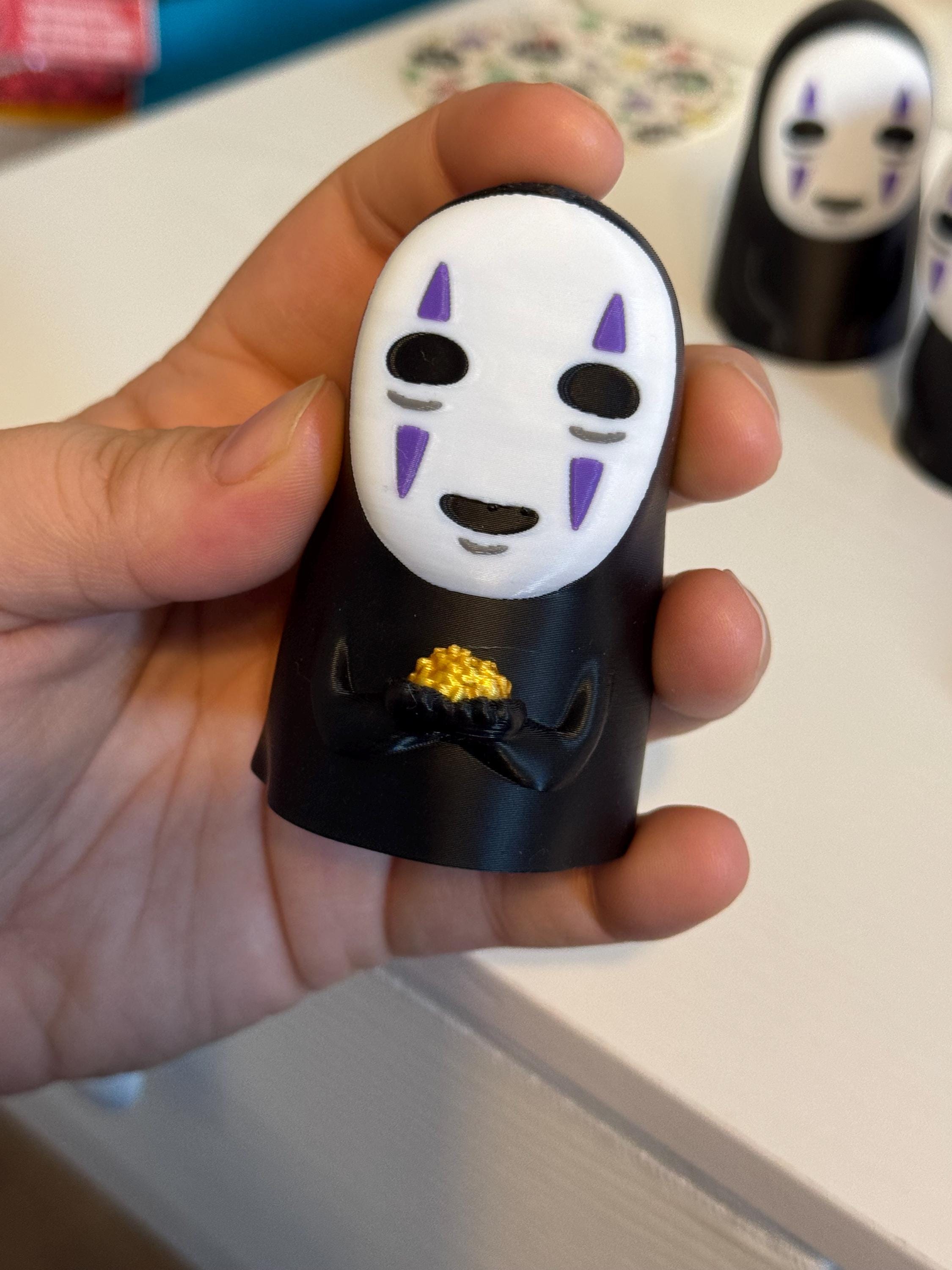Kaonashi - Faceless - 3D Printed Anime Figure - Etsy
