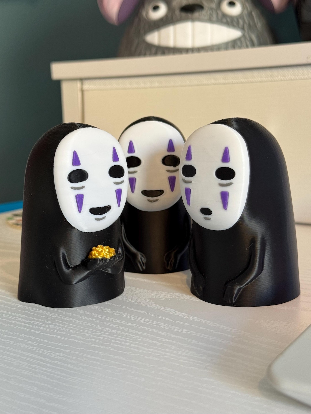 Kaonashi - Faceless - 3D Printed Anime Figure - Etsy