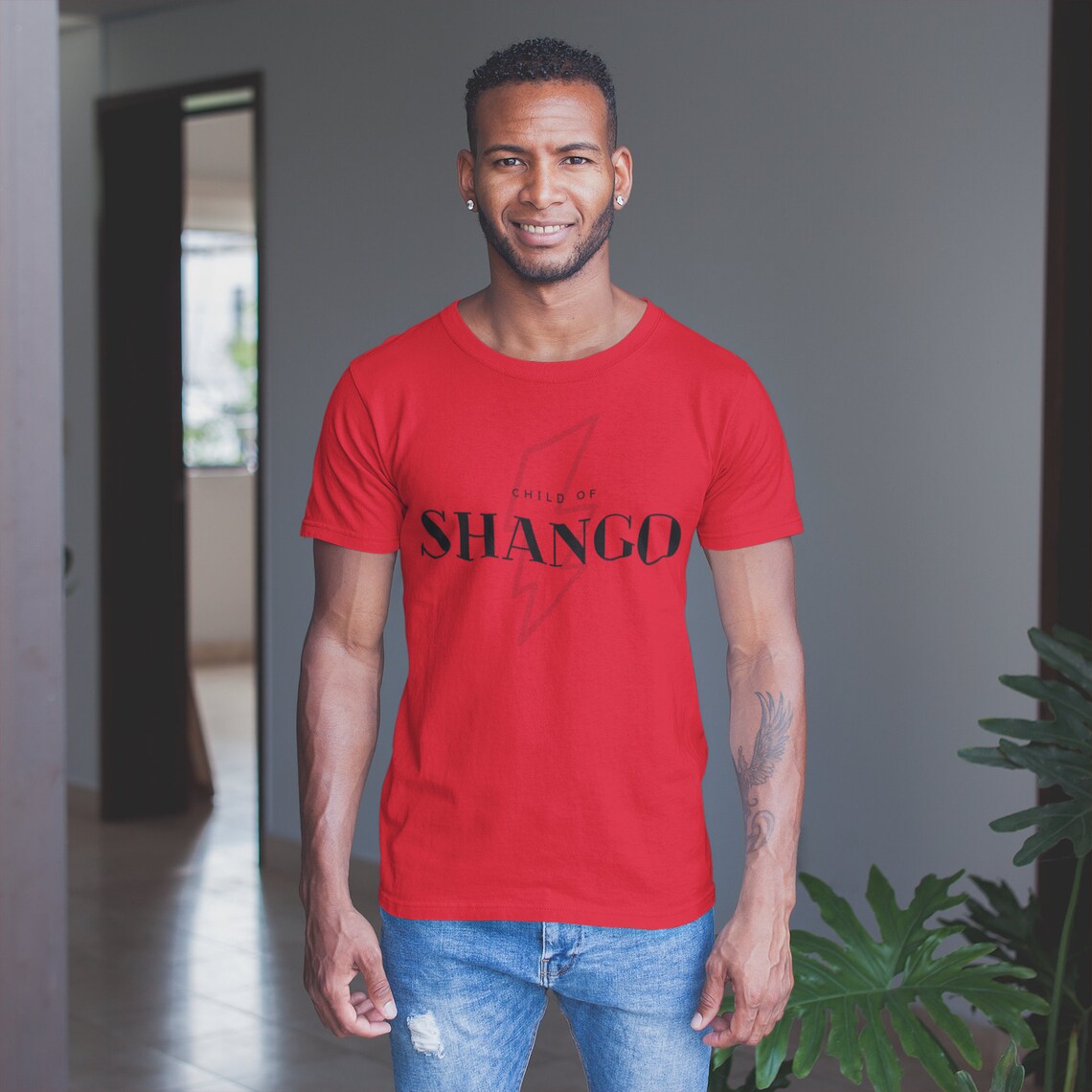Child of SHANGO Shirt Chango Tee Shango Santeria Orisha - Etsy