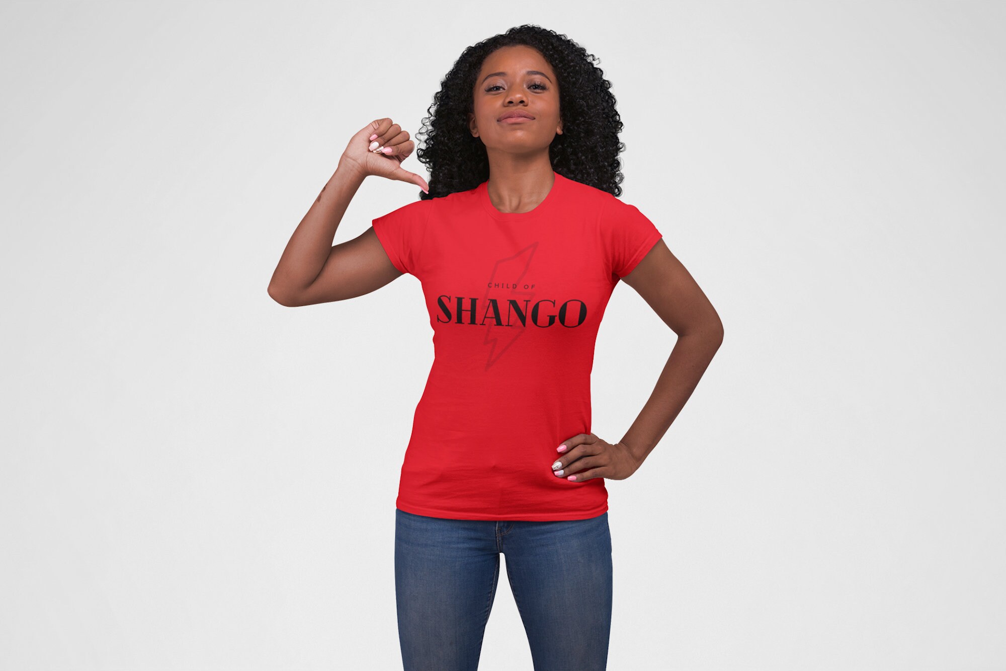 Child of SHANGO Shirt Chango Tee Shango Santeria Orisha - Etsy