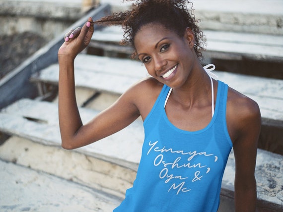 Female Orisha Tank Ifa Yemaya Oshun Oya Santeria Orisha - Etsy