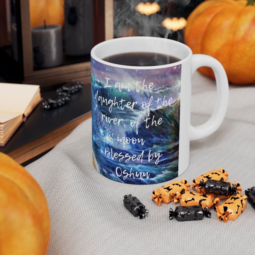 OSHUN Goddess Blessings MUG Ochun Santeria Yoruba | Etsy