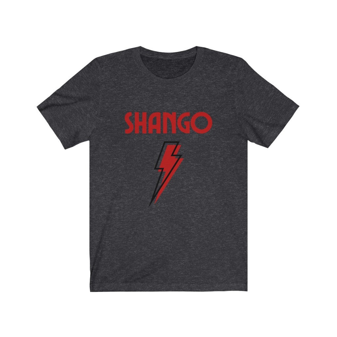 Camisa SHANGO, camisa de chango, trueno de Shango, IFA, Santeria, Poder ...