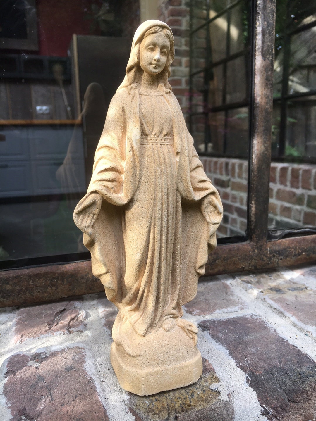 Maria Statue Made of Sandstone, Decoration for Christmas, Home and ...