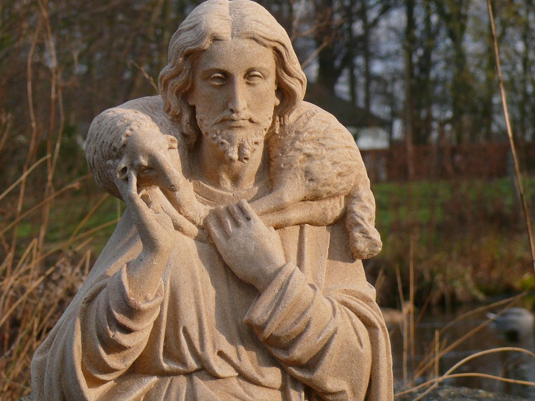 Christ Statue Made of Sandstone, Christmas Decoration, Home and ...