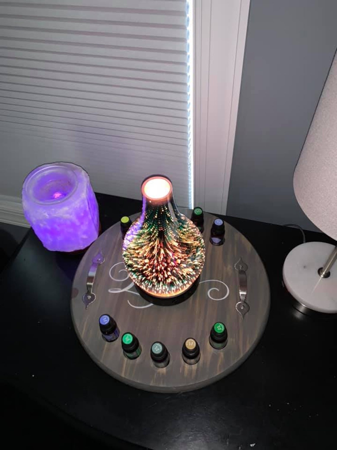 Diffuser and Oil Stand - Etsy