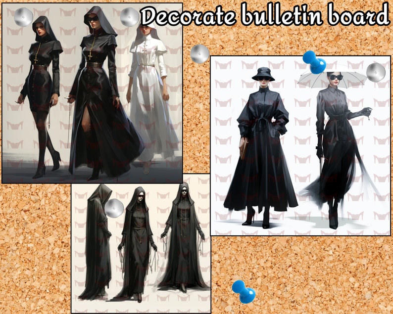 Nuns Habit for Post-apocalyptic Dystopian Future Set 1 Futuristic ...