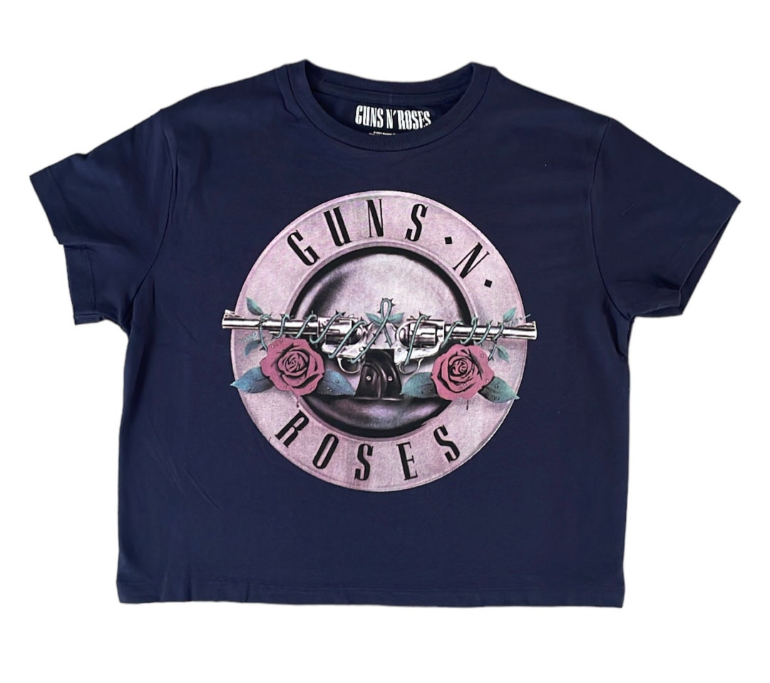 Guns N Roses Crop Top Women's Guns N Roses T-shirt Rock - Etsy
