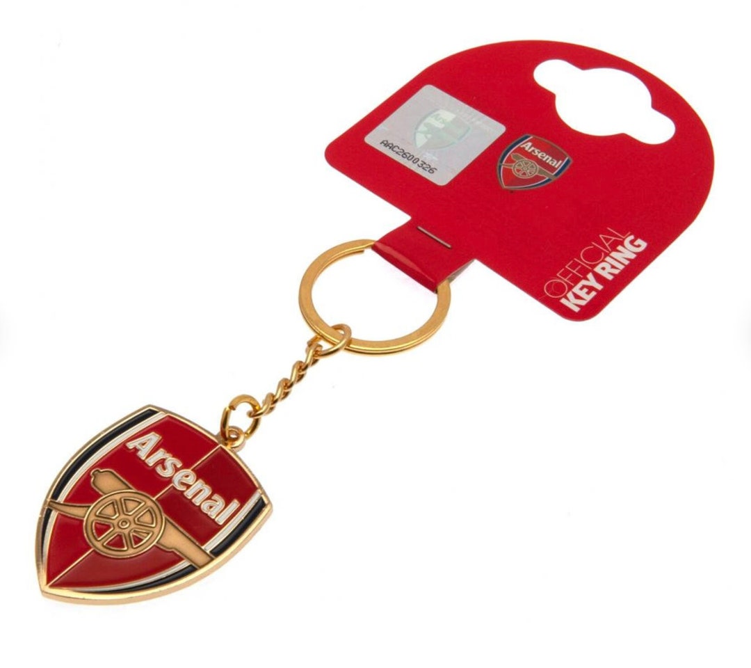 Arsenal Crest Keyring Arsenal Football Key Ring Gift for - Etsy UK