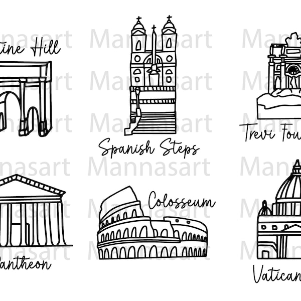 Pantheon Rome Wall Art - Etsy