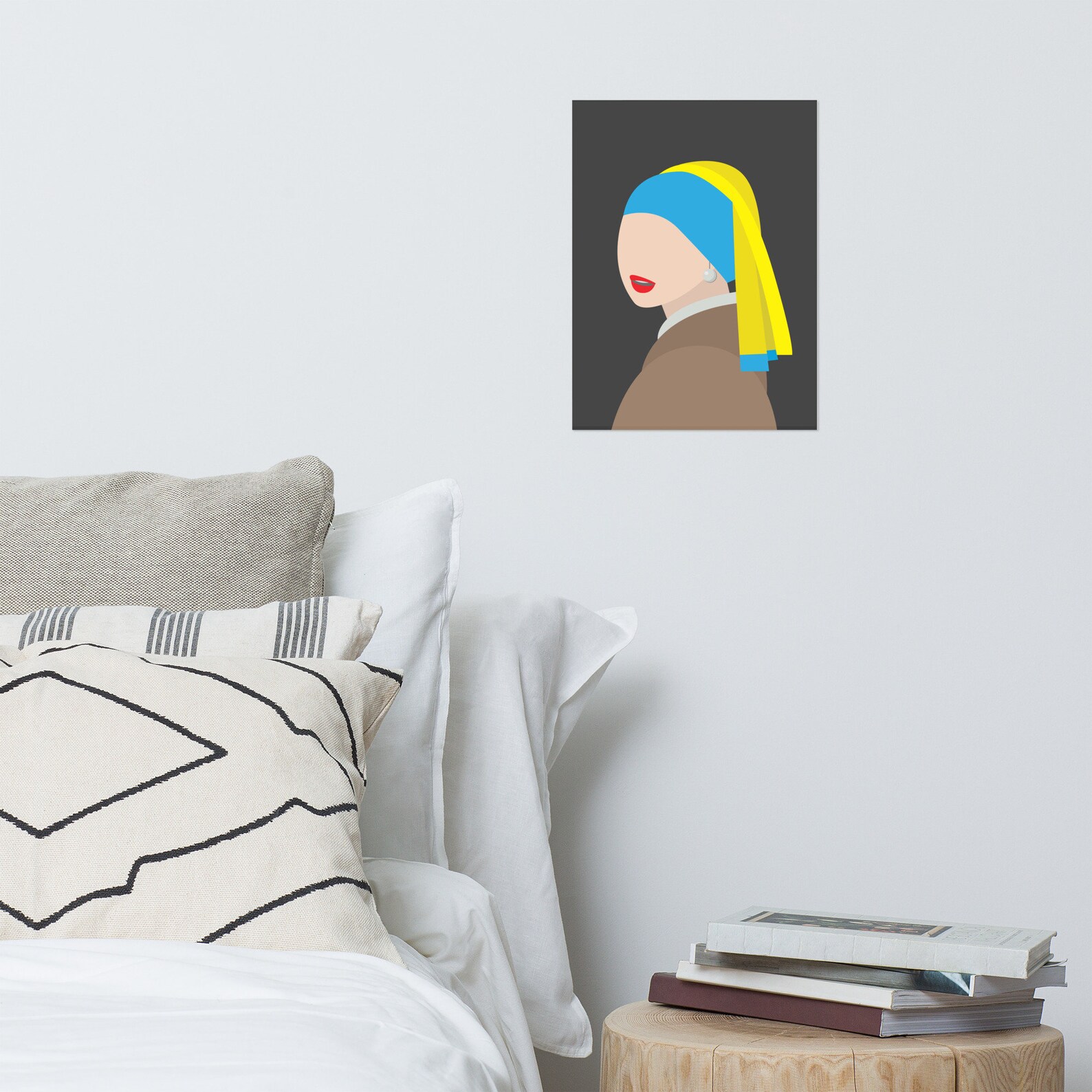 Girl With the Pearl Earring Poster Classic Johannes Vermeer Painting ...